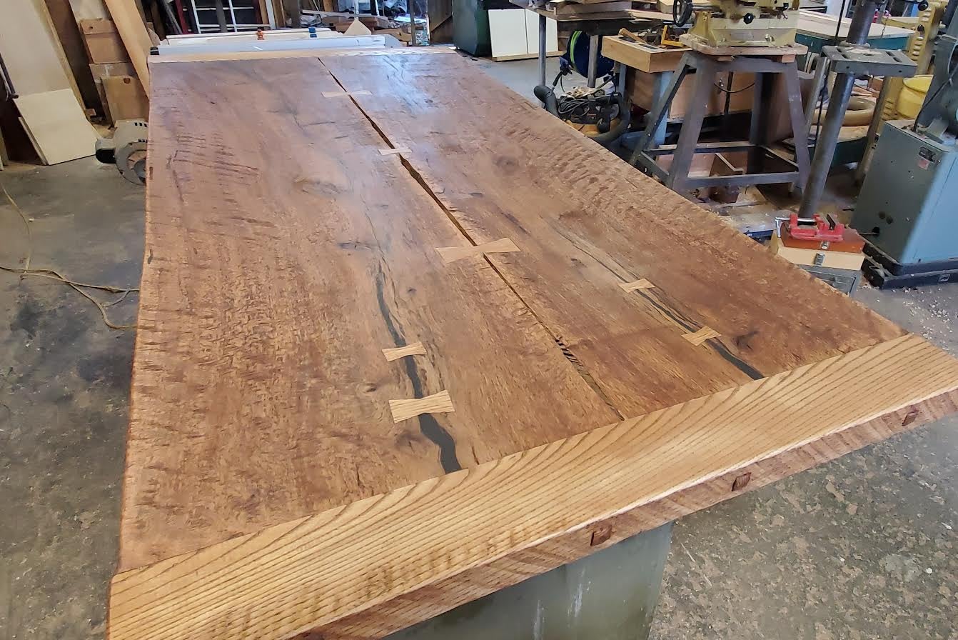 California Live Oak Dining Table